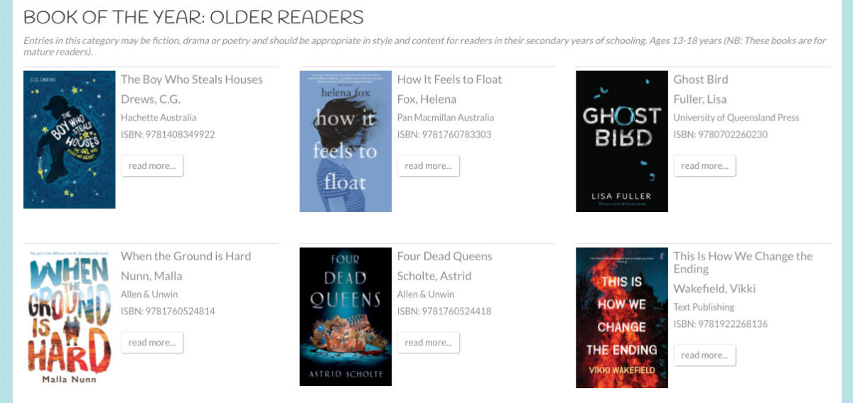 CBCA shortlist – Book of the Year for Older Readers – Malla Nunn, Author